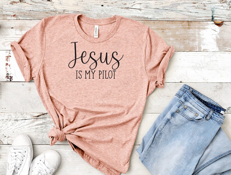 Jesus is My Pilot SVG File Christian SVG Cool Jesus Cricut - Etsy