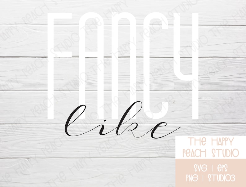 Fancy Like SVG, Bougie Like, Fancy Like Applebees, Walker Hayes ...