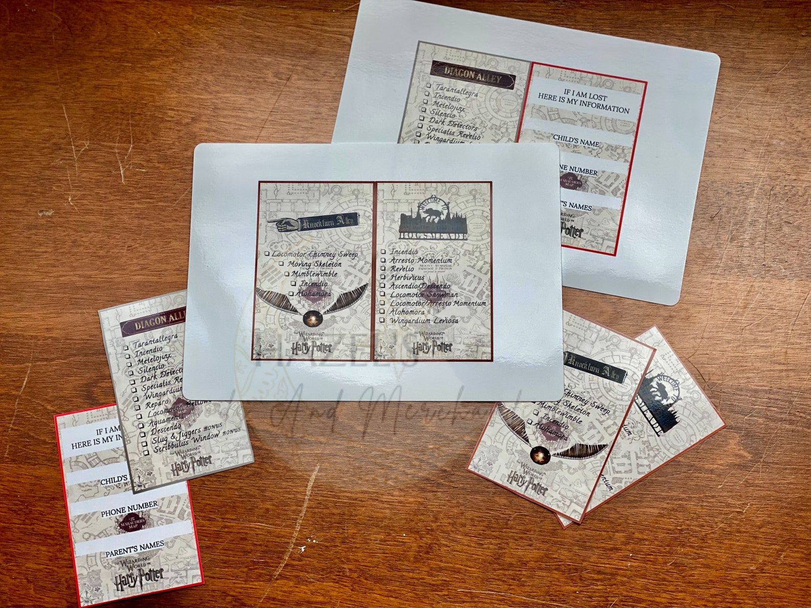 Spell Casting Checklist - Universal Studios and IOA - Etsy