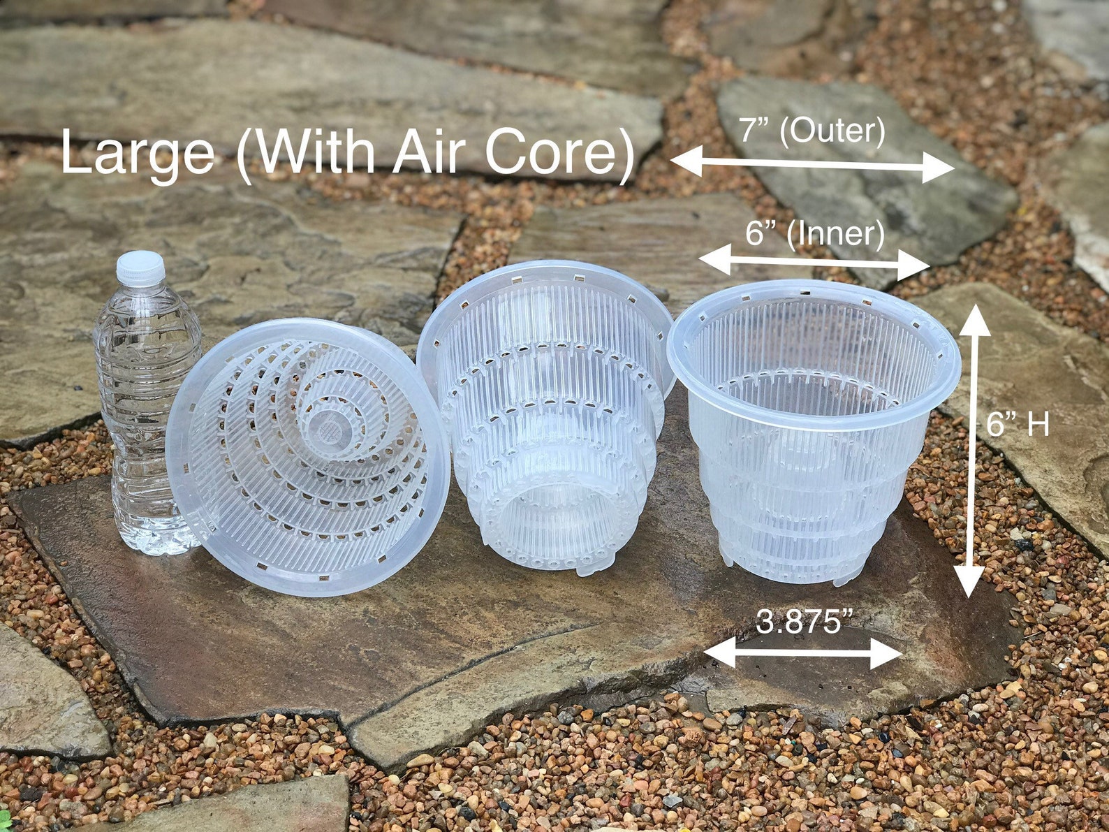 Heavy Duty Clear Mesh Pot/ Air Pot/net Pot for Phalaenopsis Orchid - Etsy