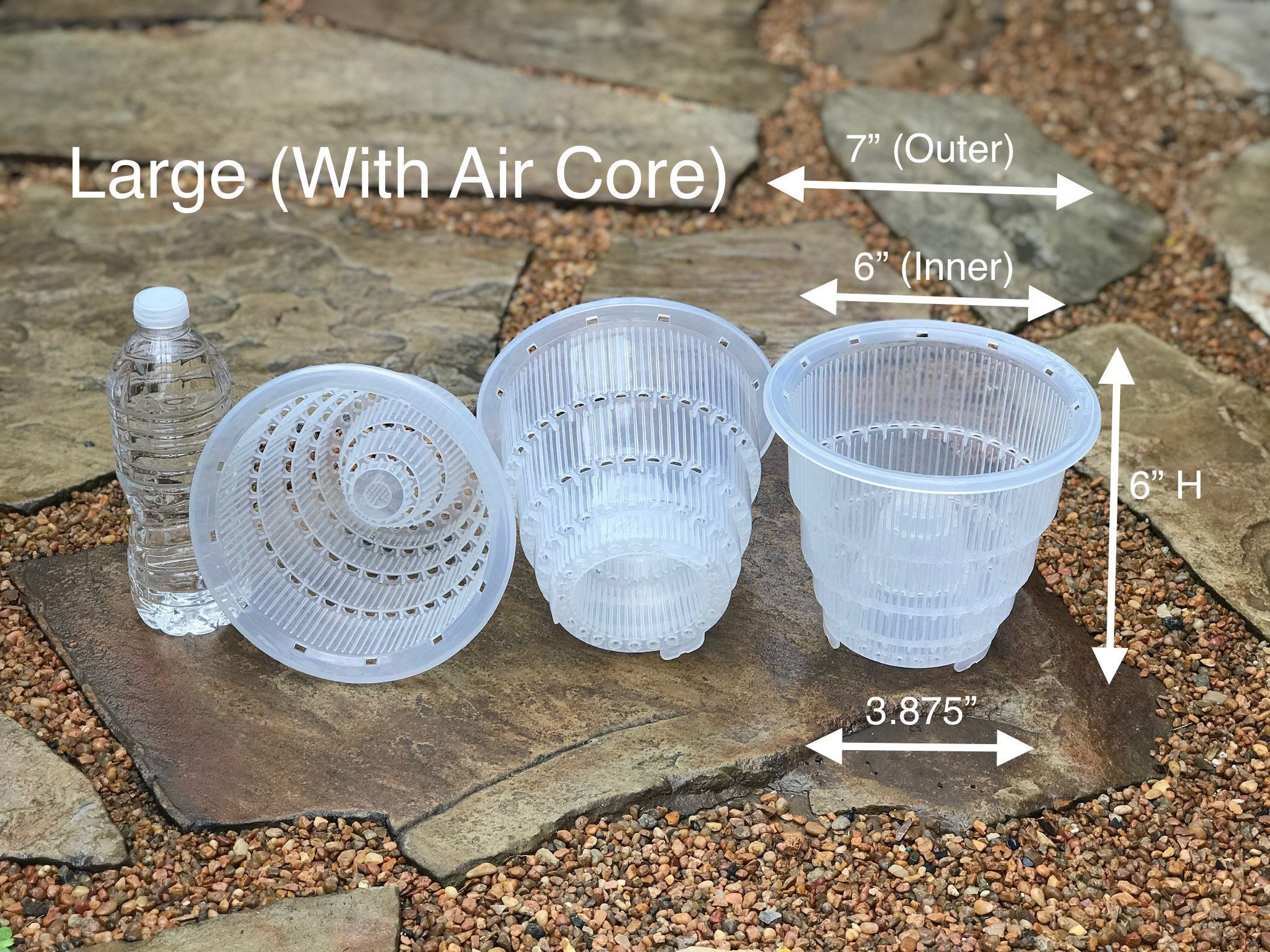 Heavy Duty Clear Mesh Pot/ Air Pot/net Pot for Phalaenopsis Orchid - Etsy