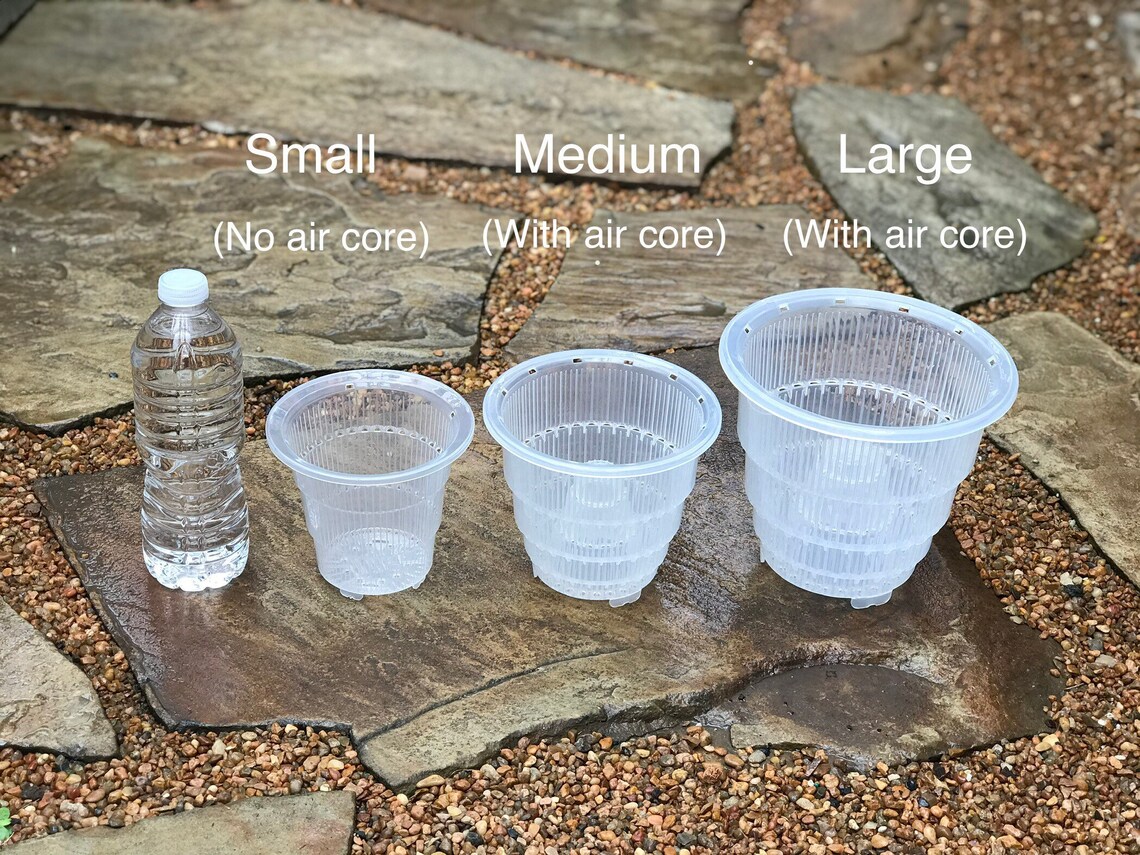 Heavy Duty Clear Mesh Pot/ Air Pot/net Pot for Phalaenopsis Orchid - Etsy