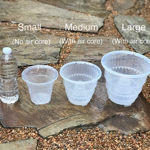 Heavy Duty Clear Mesh Pot/ Air Pot/net Pot for Phalaenopsis - Etsy