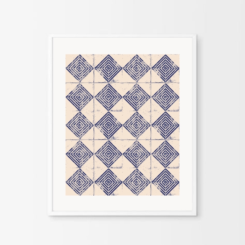 Block Print Art - Etsy