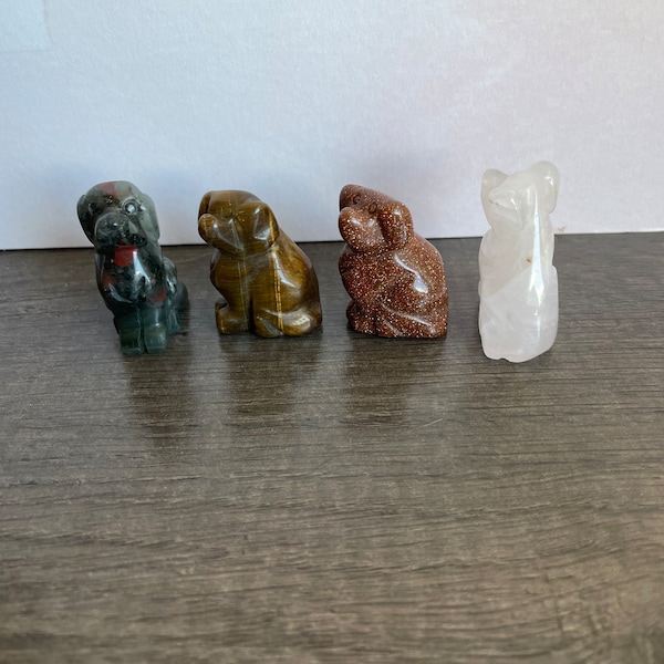 Crystal Carved Tiger Mini - Etsy