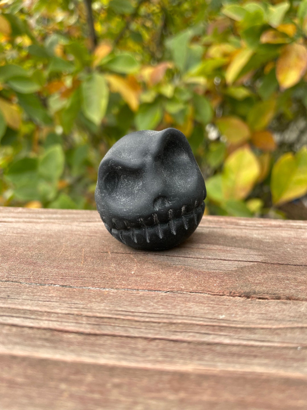 Jack Skellington Black Obsidian Head Jack Skellington - Etsy