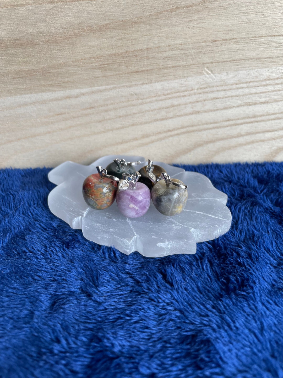 Satin Spar Leaf Shaped Cleansing Bowl, Selenite Crystal Bowl, Charging ...