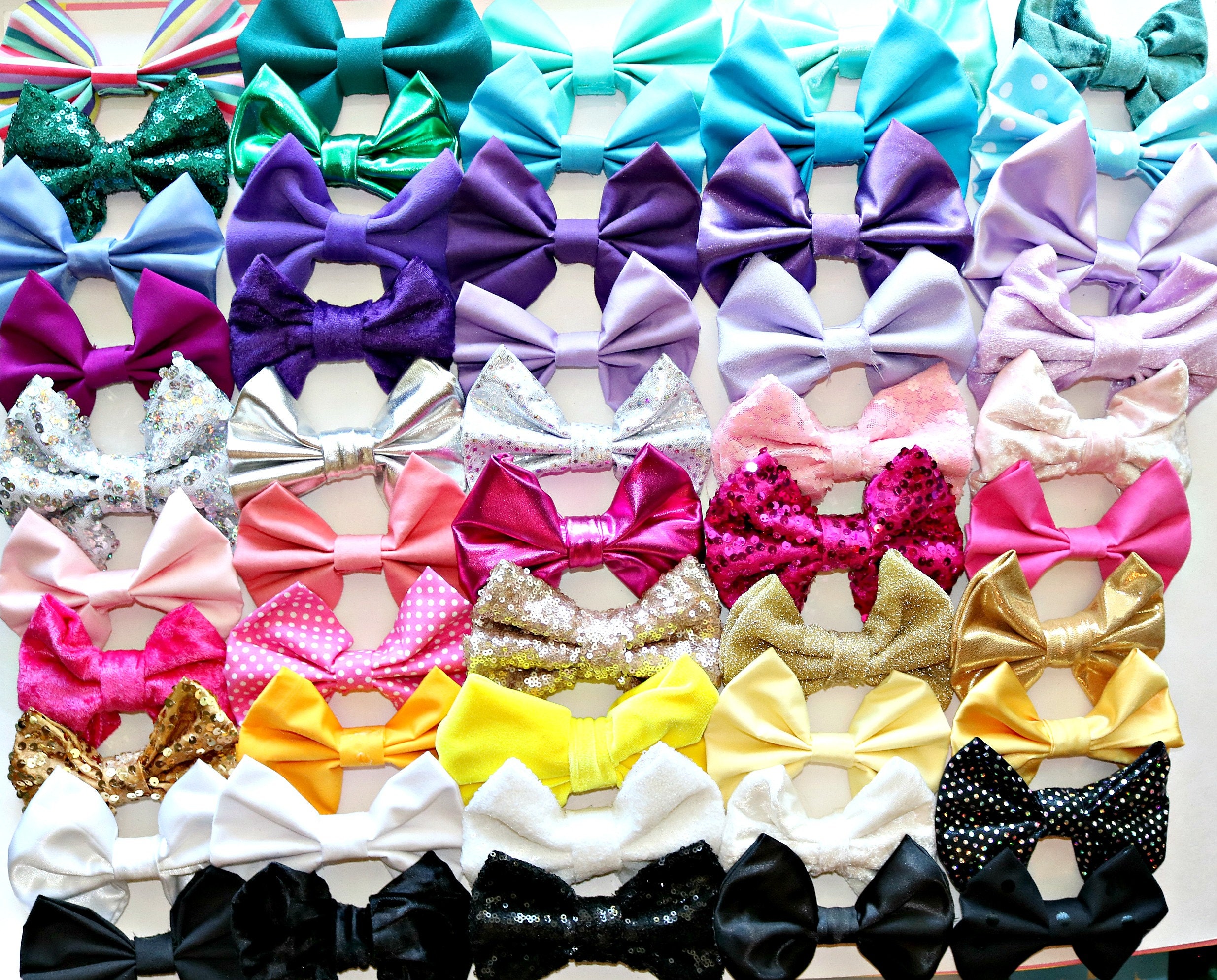 Candy Stripe Minnie Ears Colorful Stripes Colorful Ears - Etsy