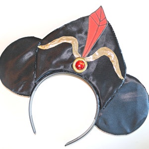 Aladdin Jafar Mouse Ears, Jafar Ears, Aladdin Minnie Ears, Disney ...