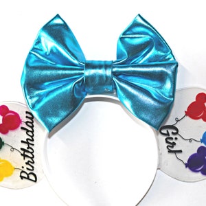 Birthday Mickey Balloon Minnie Ears Happy Birthday Birthday - Etsy