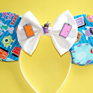 Monsters Inc Minnie Ears, Mickey Ears, Mouse Ears, Disney Ears, Disney ...