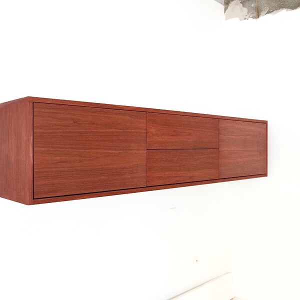 Floating Media Console - Etsy