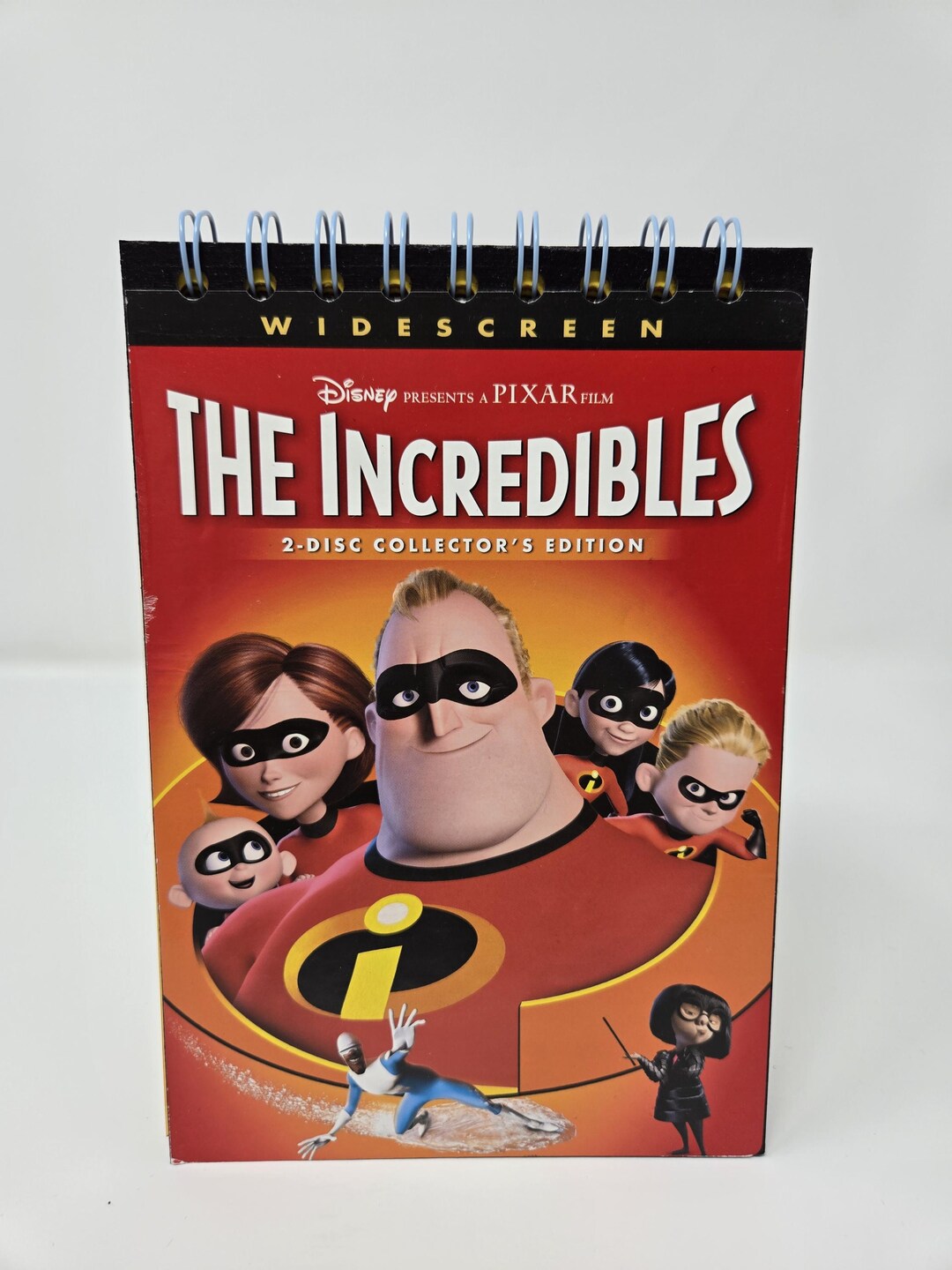 Upcycled “the Incredibles” Movie Journal – Handmade DVD/VHS Notebook ...