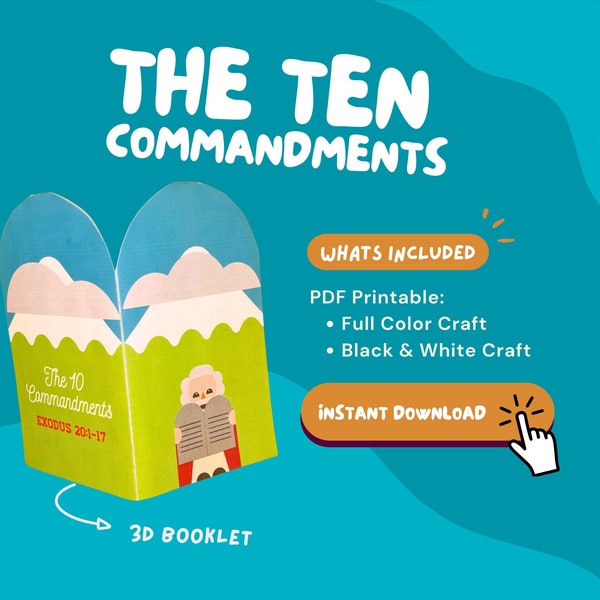 The Ten Commandments - Etsy