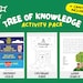 TREE OF KNOWLEDGE Activity Pack for Kids Bible Memory Word Search for ...