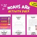 NOAHS ARK Activity Pack for Kids Memory Verse Printable Word Search for ...