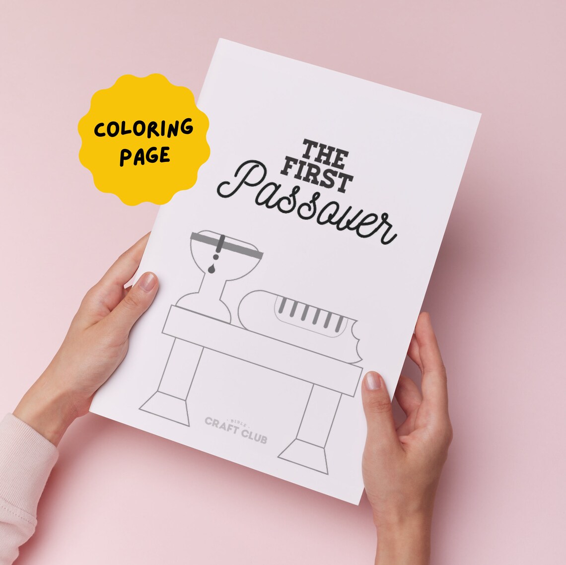 PASSOVER Activity Pack for Kids Memory Verse Printable Word Search for ...