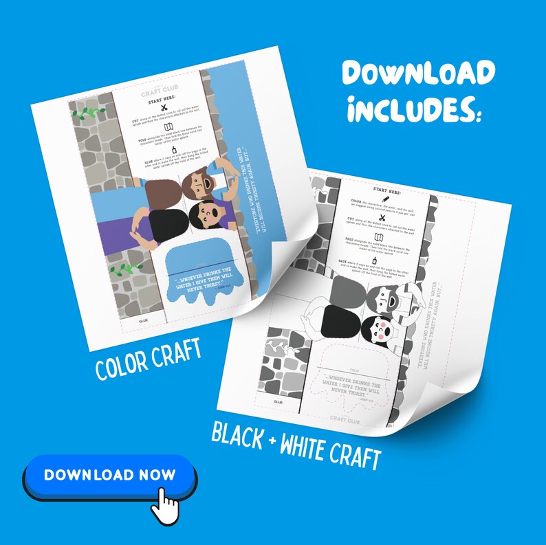 MIRACLES MINISTRY Bible Craft Pack for Kids Sunday School Lesson for ...