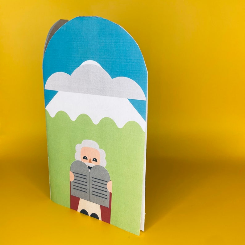 THE TEN COMMANDMENTS Bible Craft for Sunday School Lesson for ...