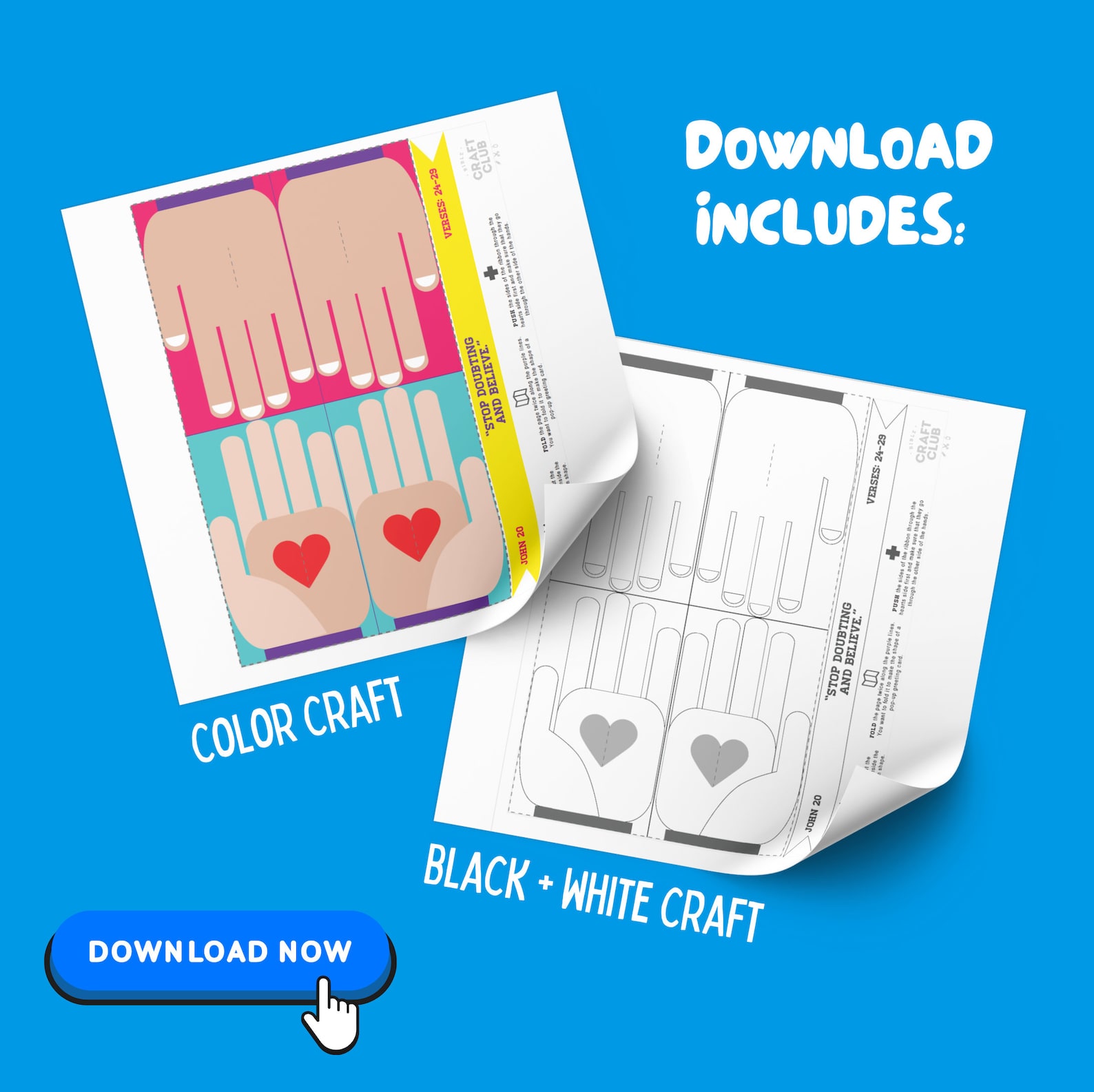 EASTER Bible Craft Pack Risen Jesus Theme for Kids Sunday School ...