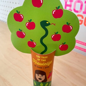 TREE OF KNOWLEDGE Activity Pack for Kids Bible Memory Word Search for ...