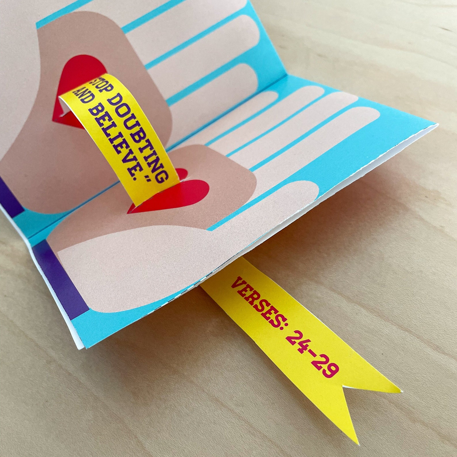 DOUBTING THOMAS Bible Craft for Kids Sunday School Activity for ...