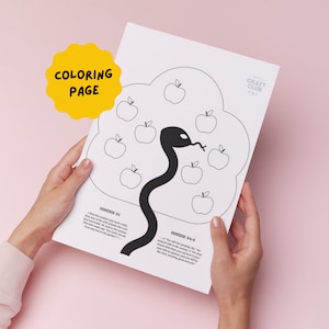 TREE OF KNOWLEDGE Activity Pack for Kids Bible Memory Word Search for ...