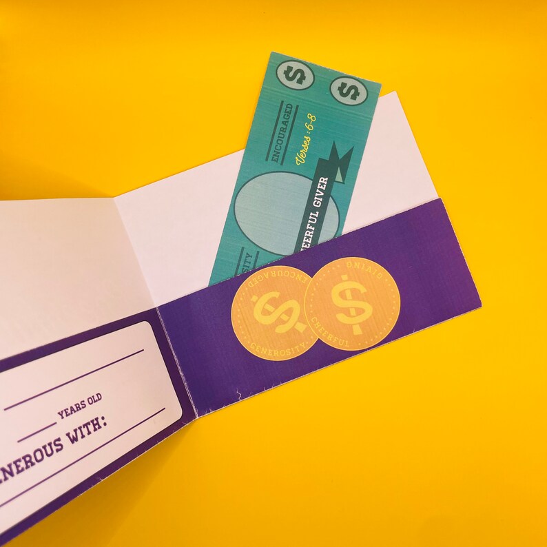 CHEERFUL GIVER Bible Craft for Sunday School Lesson for Homeschool ...