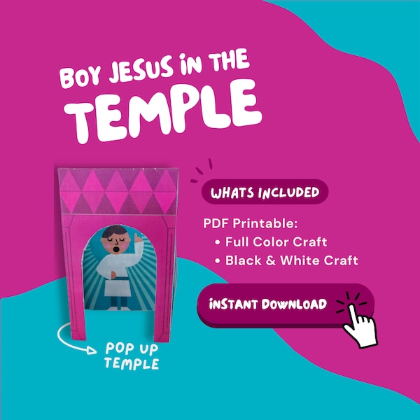 Jesus in the Temple Crafts - Etsy