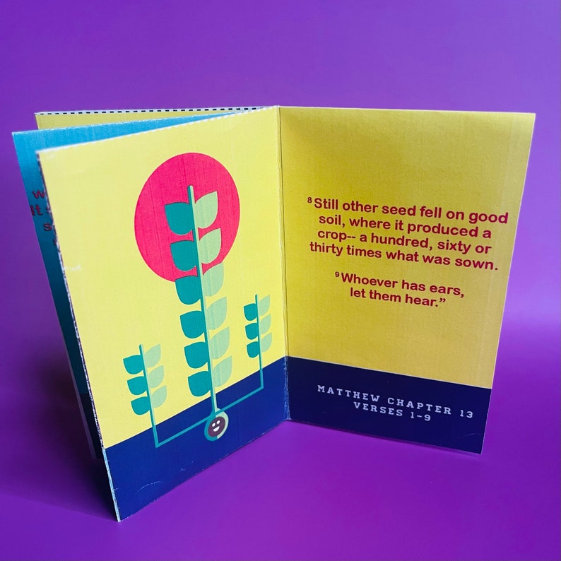 SOWER PARABLE Bible Craft for Sunday School Lesson for Homeschool Bible ...