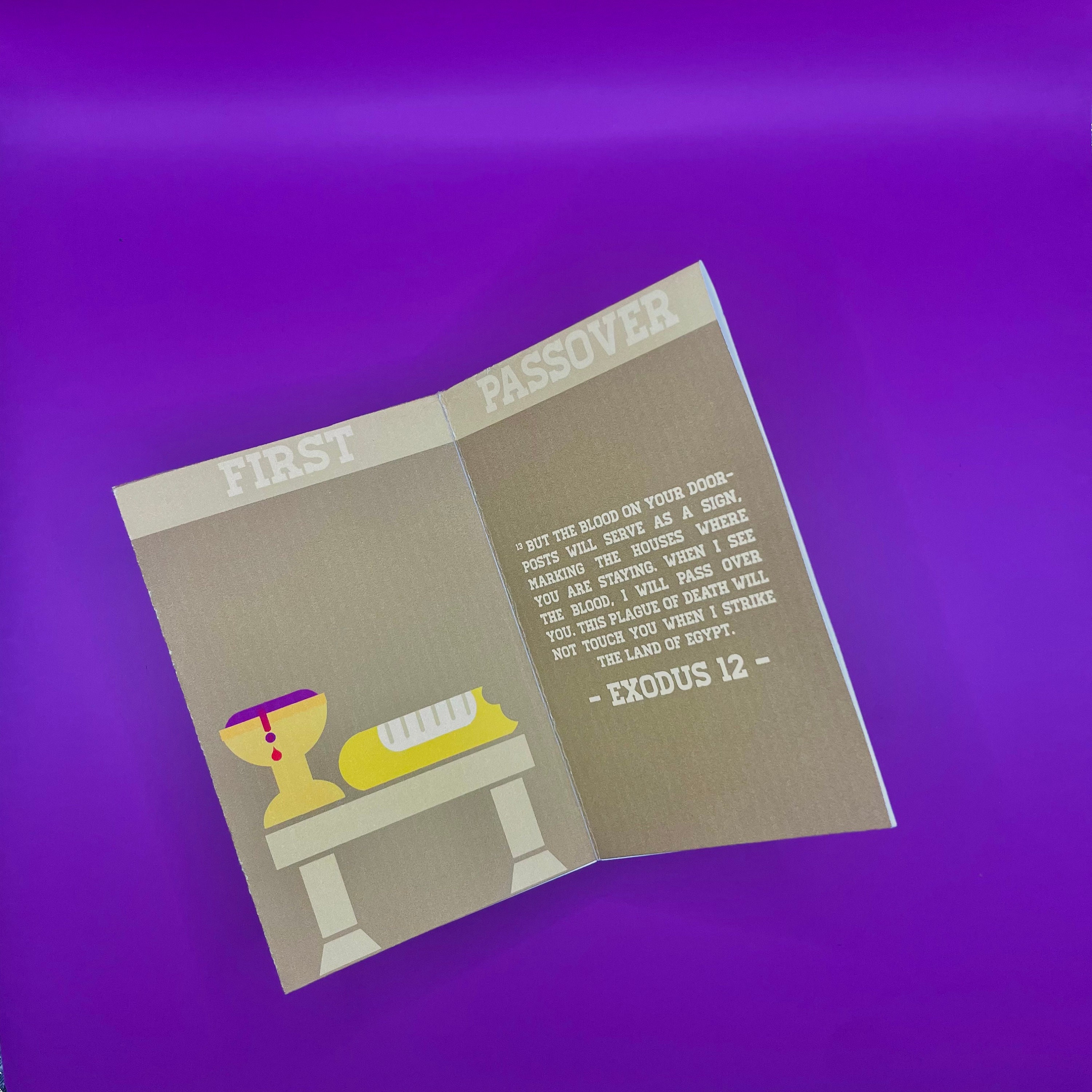 THE FIRST PASSOVER Craft for Passover Bible Lesson for Sunday School ...