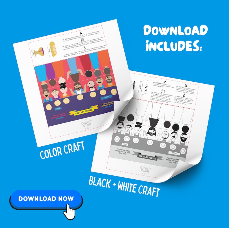 EASTER Bible Craft Pack Activity for Kids Sunday School Activity for ...