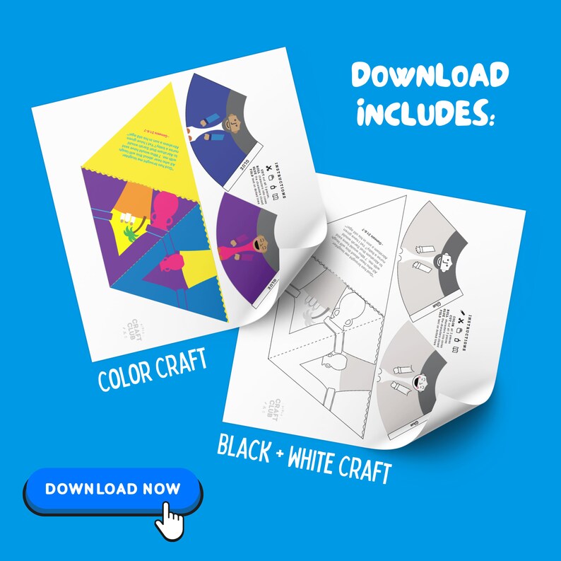 GENESIS Bible Craft Pack Activity for Kids Sunday School Activity for ...