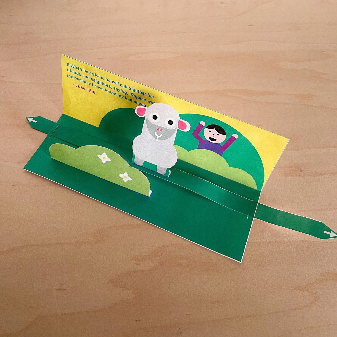 LOST SHEEP PARABLE Bible Craft for Sunday School Lesson for Homeschool ...