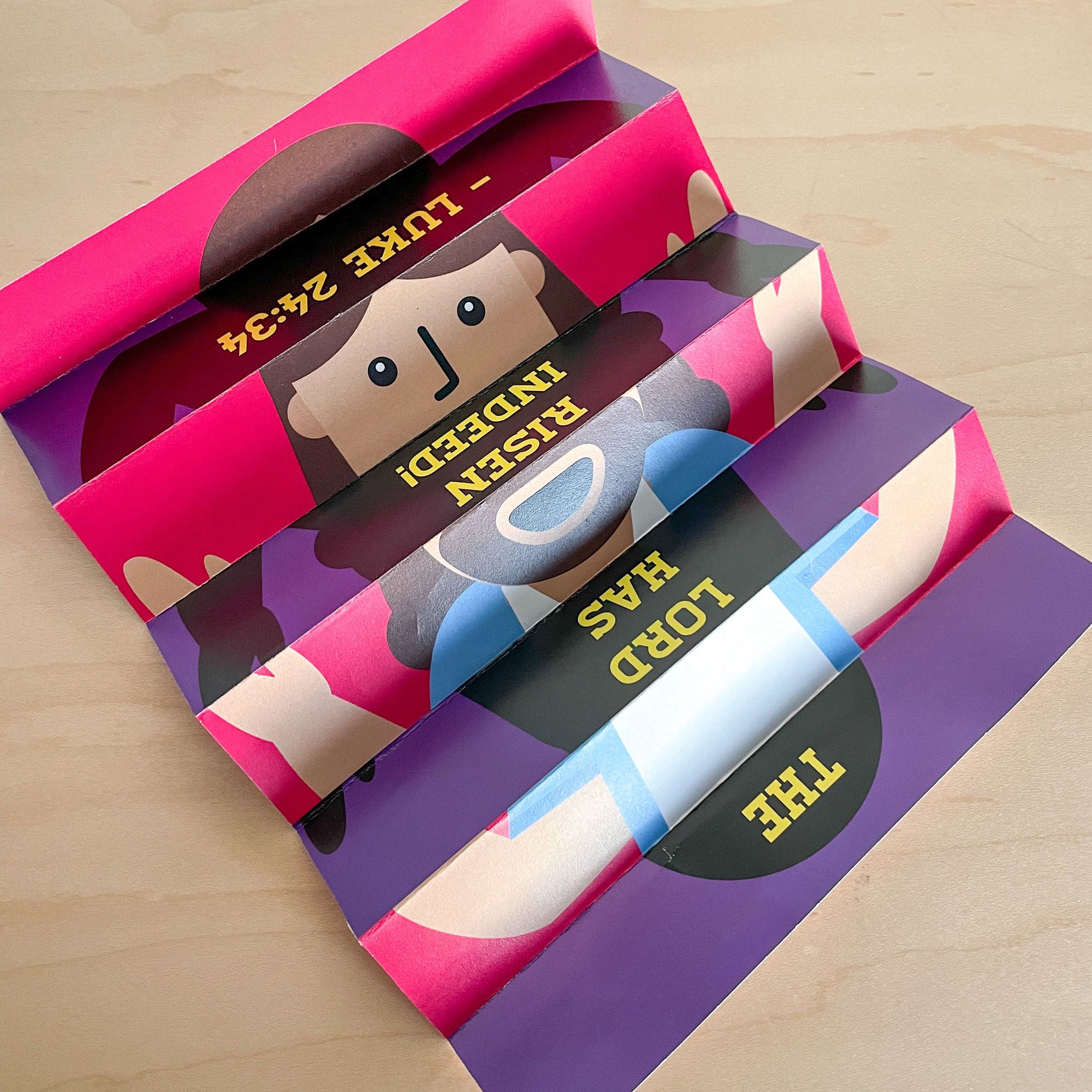 ROAD TO EMMAUS Craft for Easter Pop up Printable Bible Lesson for ...