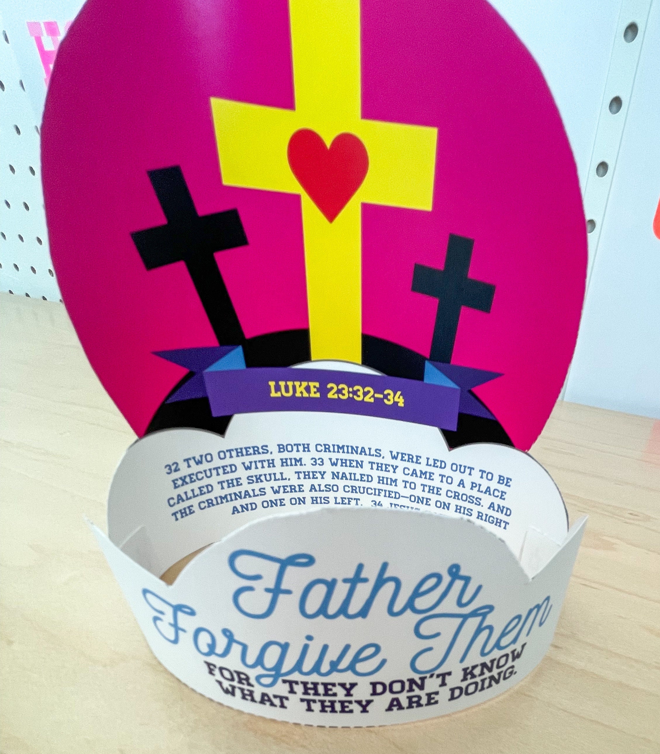 PRINTABLE CRAFT Good Friday Crucifixion Easter Craft Kids Bible Study ...