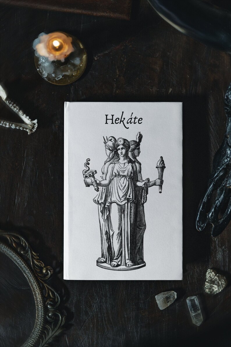 Hekáte Goddess of the Crossroads Hardcover Journal Matte - Etsy
