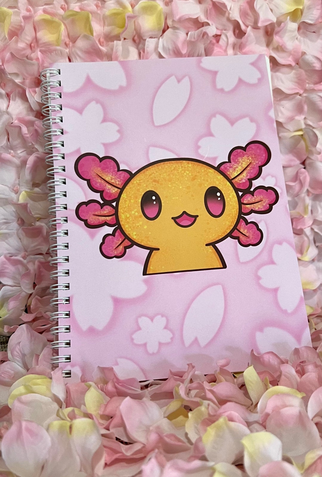Axolotl Reusable Sticker Book | 8x6 | 50 Pages | Double Sided Pages - Etsy
