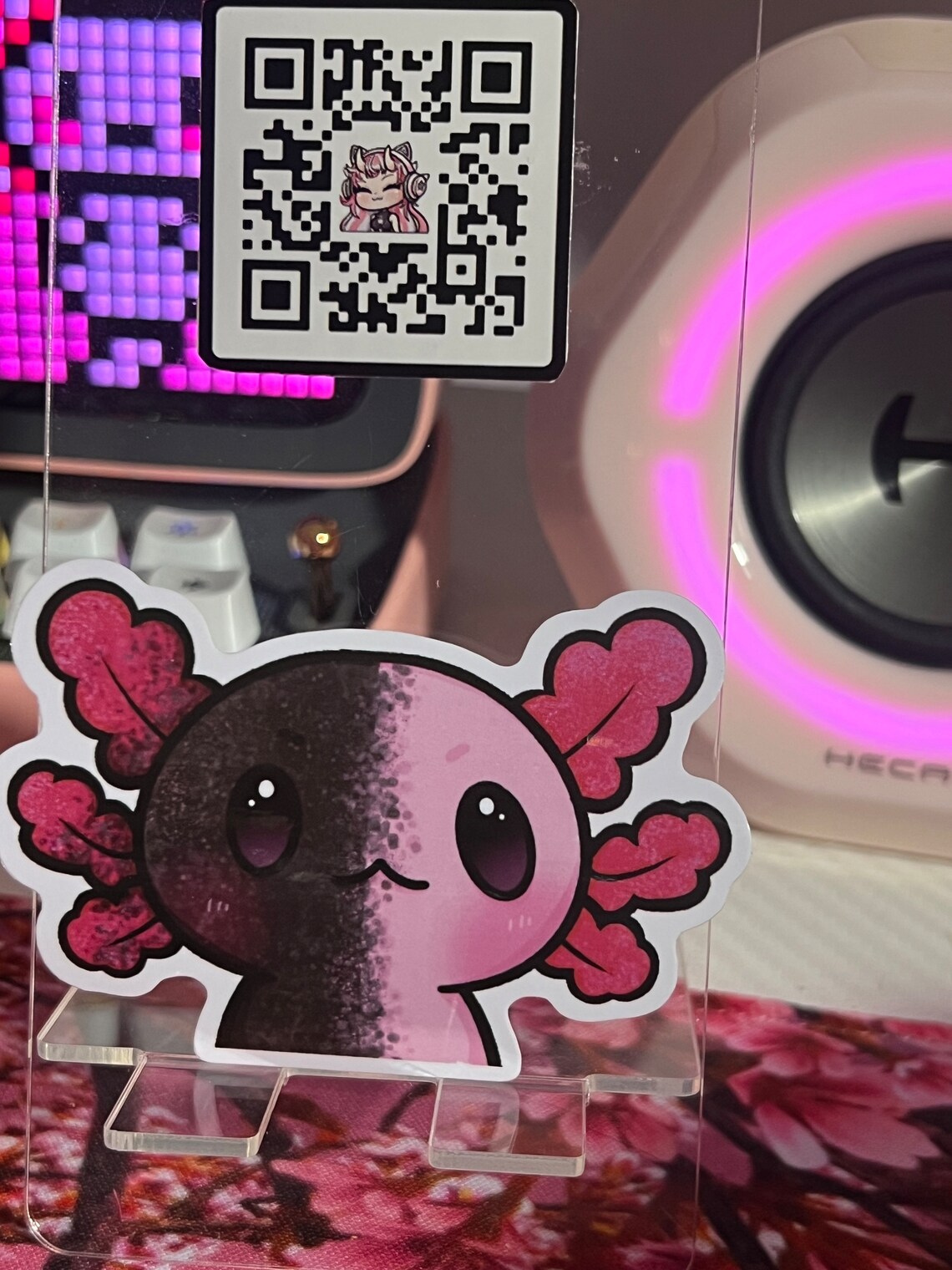 Chimera Axolotl 3x3 Vinyl Sticker Decal Axolotl - Etsy