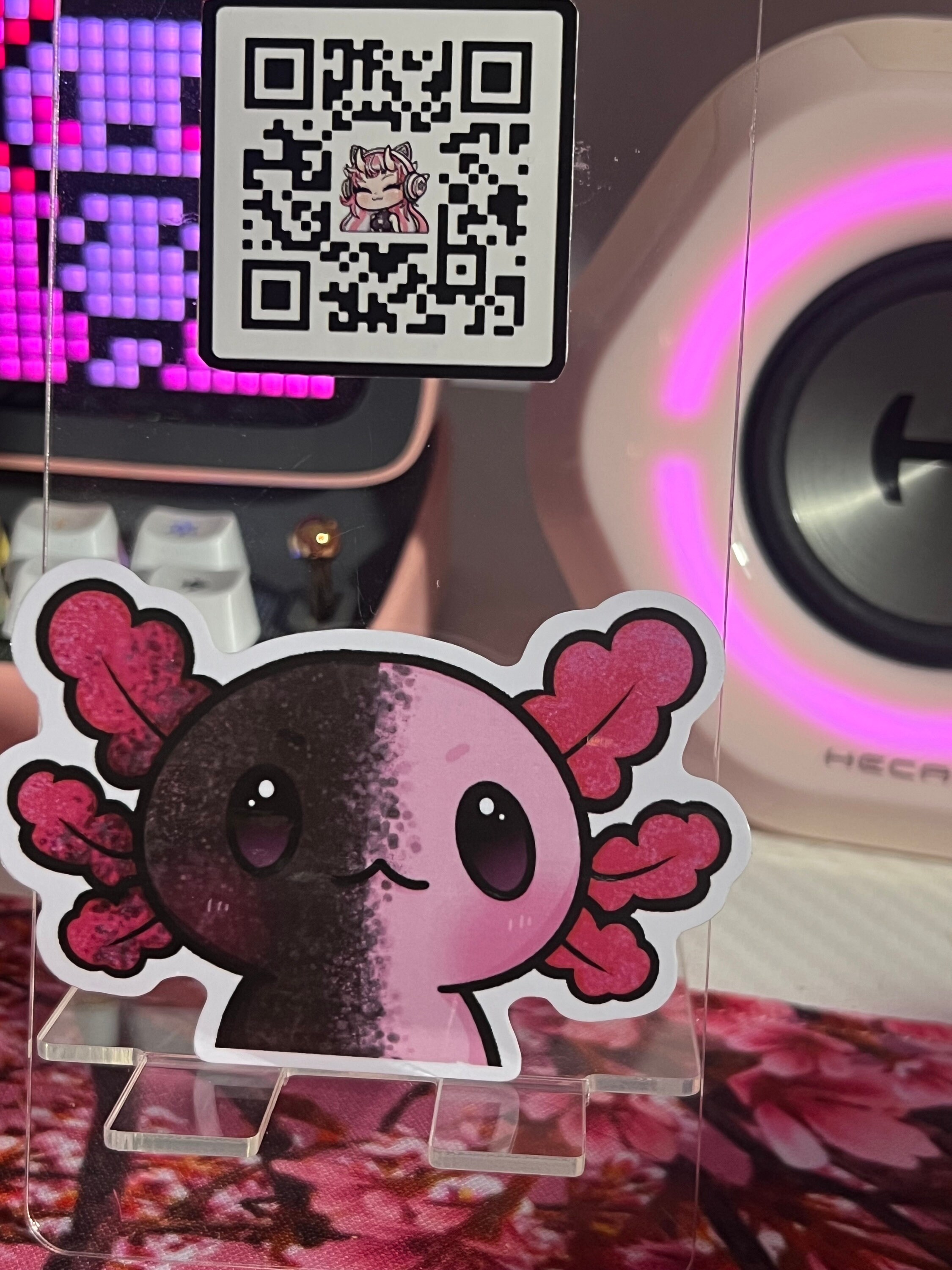 Chimera Axolotl 3x3 Vinyl Sticker Decal Axolotl - Etsy