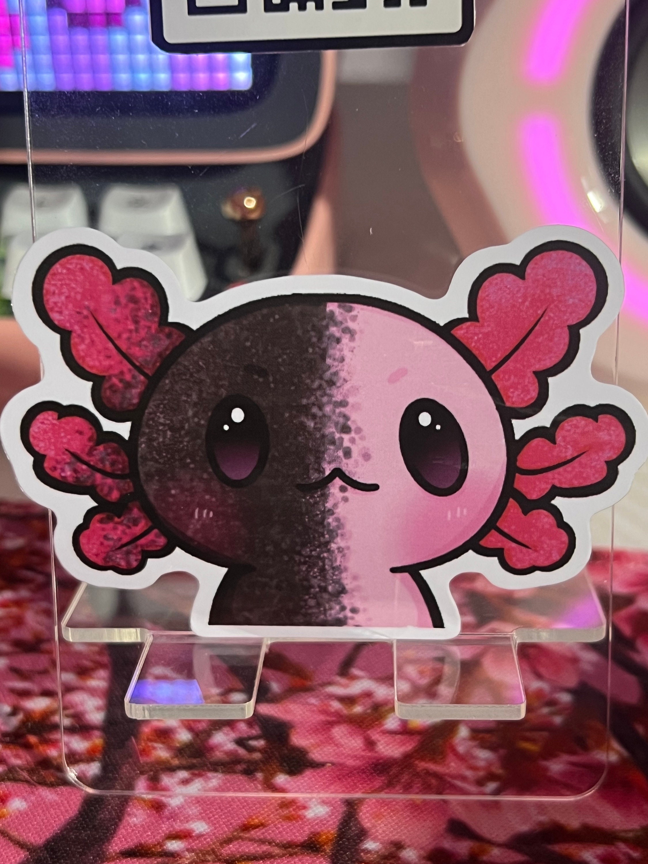 Chimera Axolotl 3x3 Vinyl Sticker Decal Axolotl - Etsy