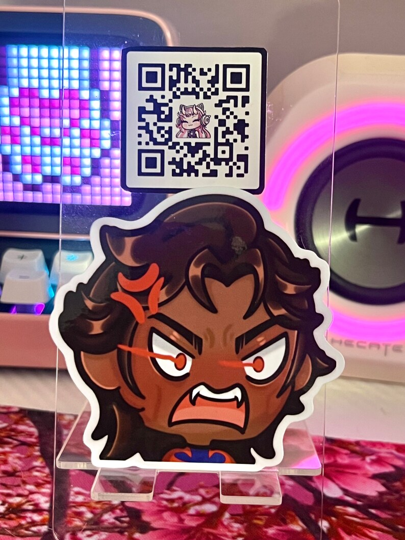 Miguel O’hara Angry! | 3x3 | Vinyl Sticker | Decal | Spiderman 2099 - Etsy