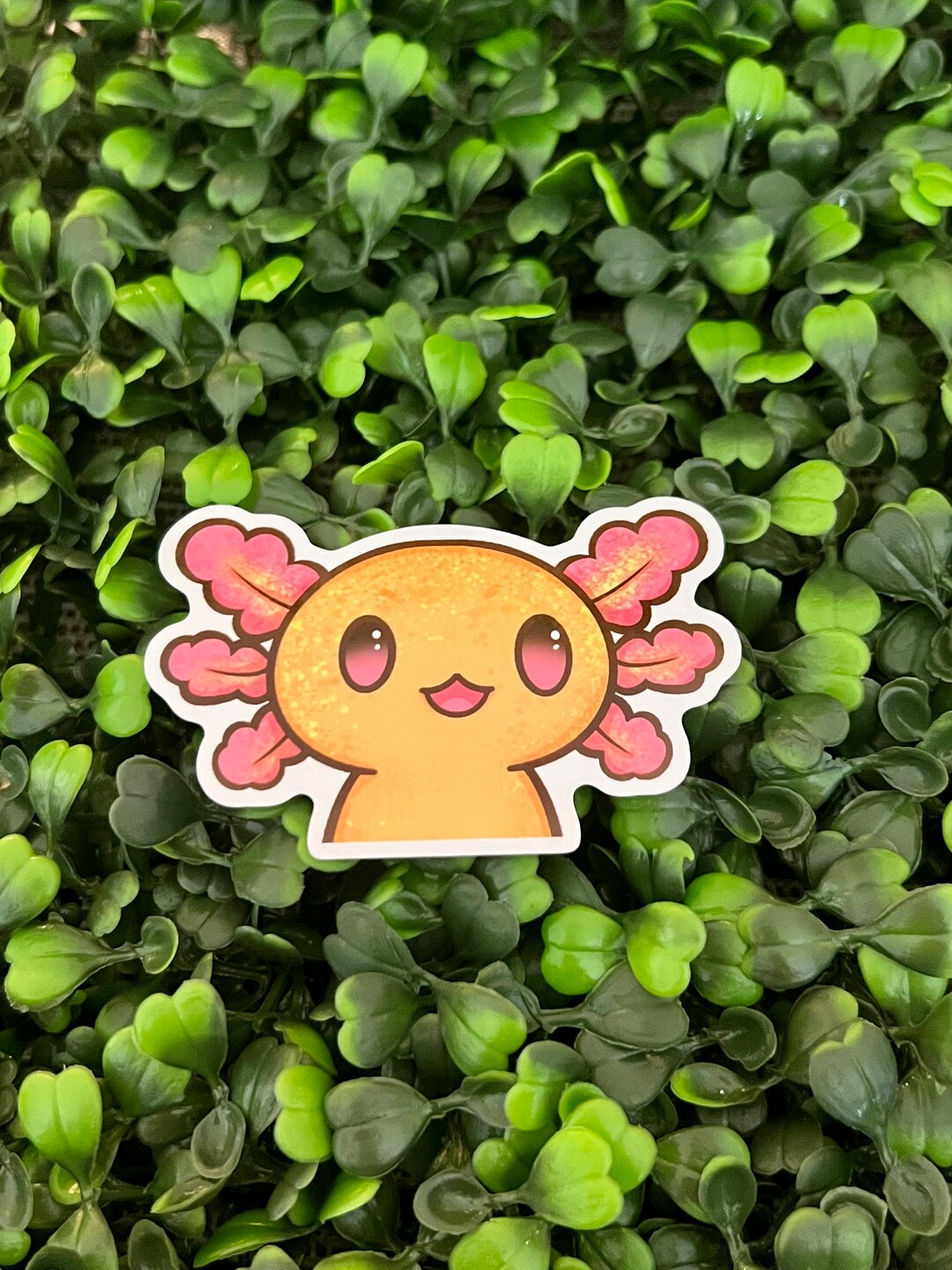 Yellow Axolotl ! | 3x3 | Vinyl Sticker | Decal | Axolotl | - Etsy