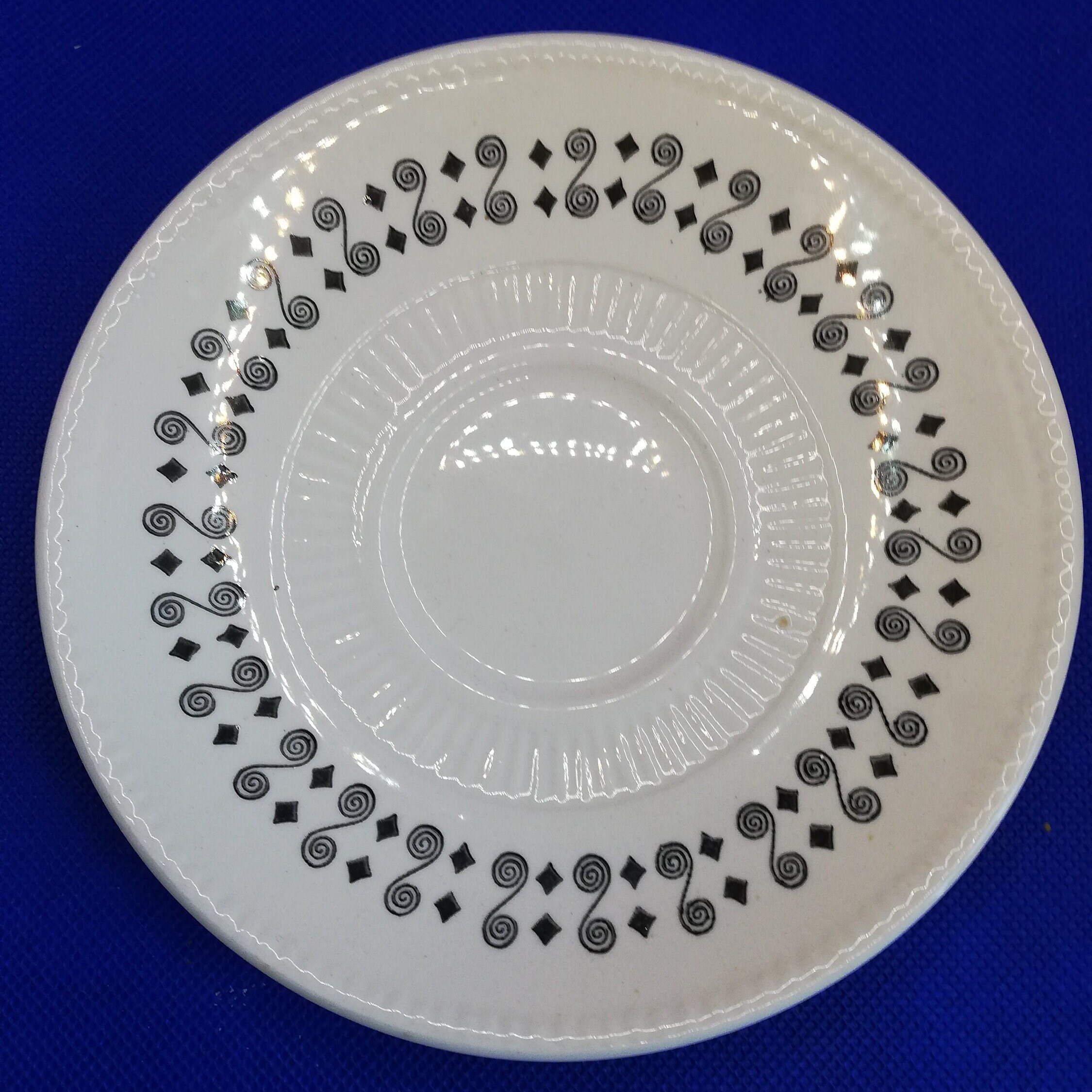 Broadhurst Pottery Renaissance Pattern Saucer Ironstone 14cm - Etsy