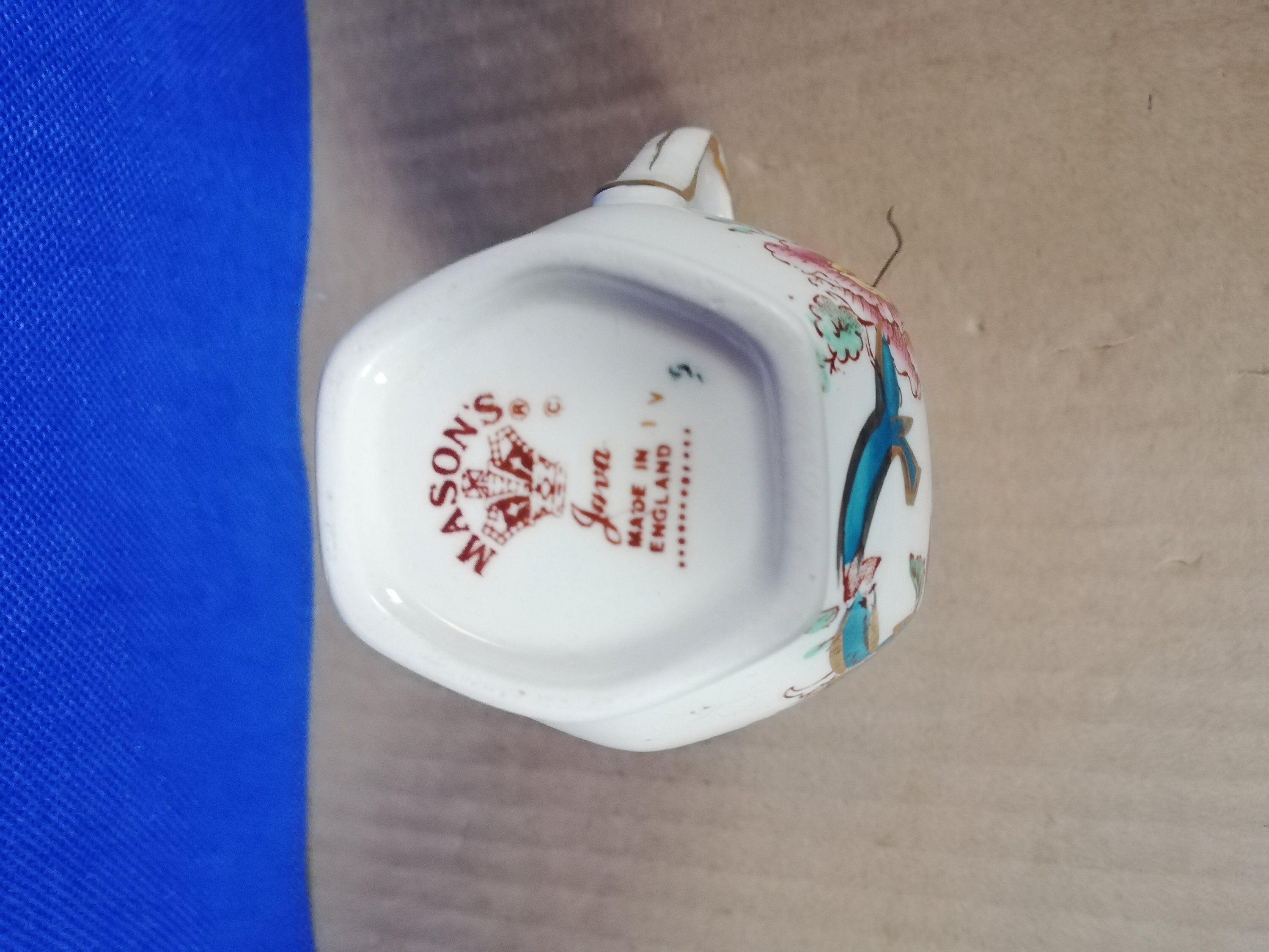 Mason's Ironstone Java Jug 3.75 Tall X 2 Base - Etsy