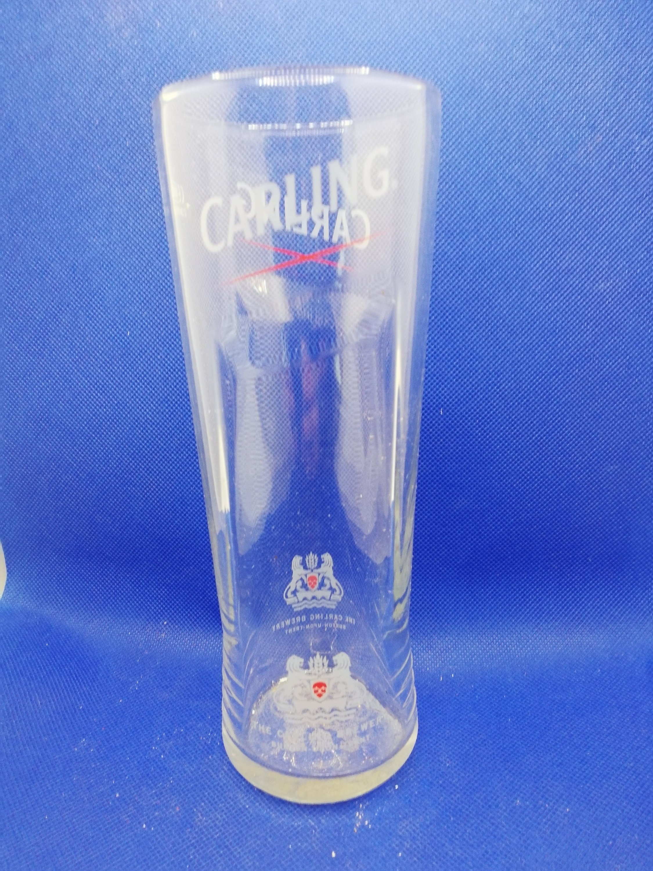Carling Lager Pint Glass - Etsy UK