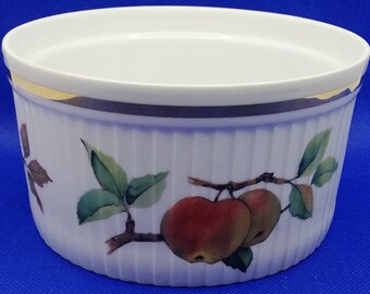 Royal Worcester Fine Porcelain Souffle Baking Dish Casserole Free ...