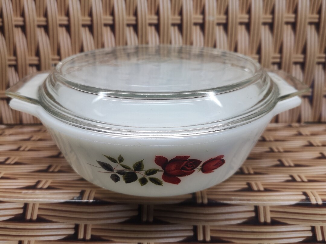Pyrex Round Casserole Dish Complete With Clear Glass Lid 6.25 X 2. 25 ...