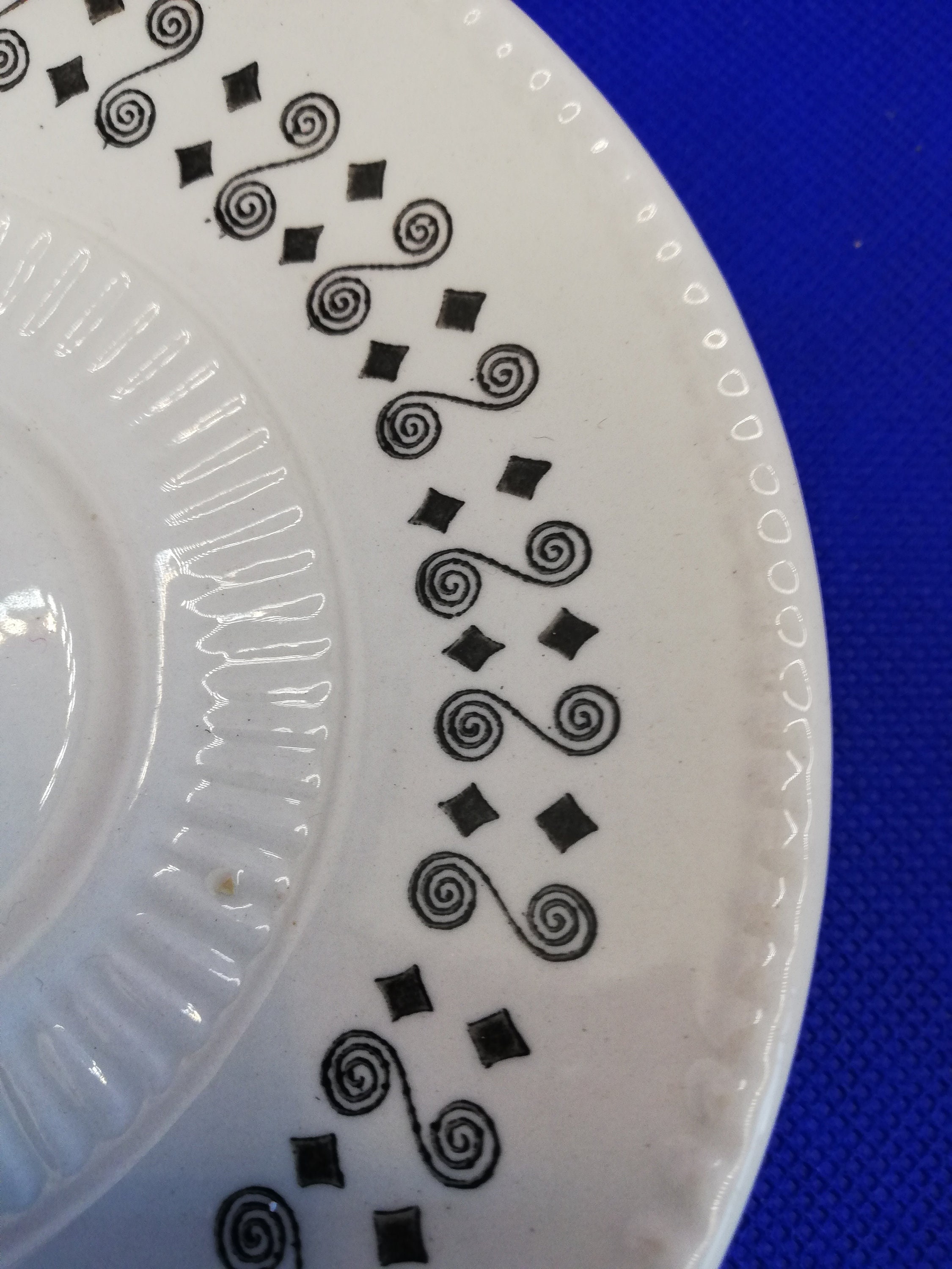Broadhurst Pottery Renaissance Pattern Saucer Ironstone 14cm - Etsy