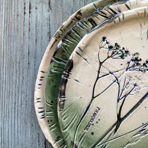 Unique Dinnerware Plates, Ceramic Dinner Plate, Rustic Breakfast Plate ...